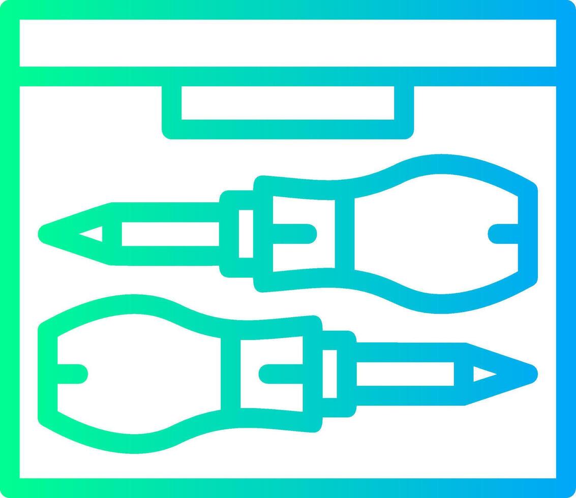 Tool Chest Linear Gradient Icon 39511540 Vector Art at Vecteezy
