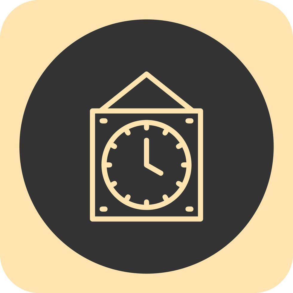 Wall Clock Linear Round Icon 39512034 Vector Art at Vecteezy Wall Clock Linear Round Icon 39512034 Vector Art at Vecteezy