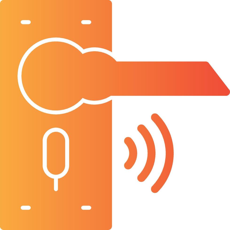 Smart Lock Solid Multi Gradient Icon 39512618 Vector Art at Vecteezy