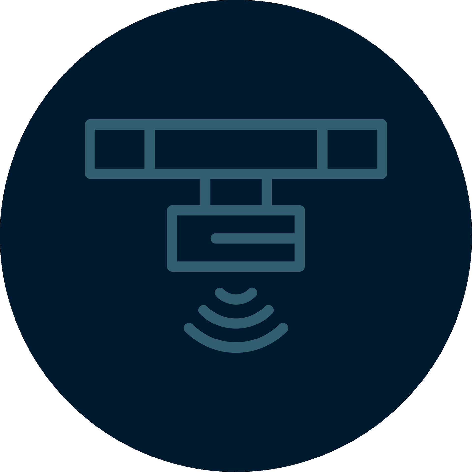 Motion Sensor Line Multi color Icon 39512649 Vector Art at Vecteezy