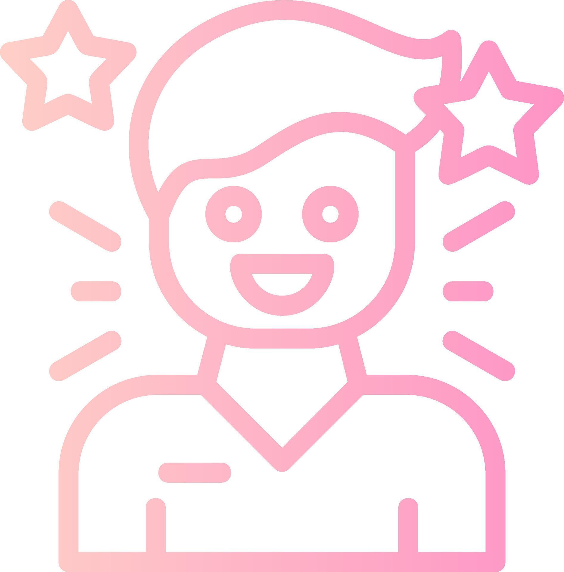 Joy Linear Gradient Icon 39514080 Vector Art at Vecteezy