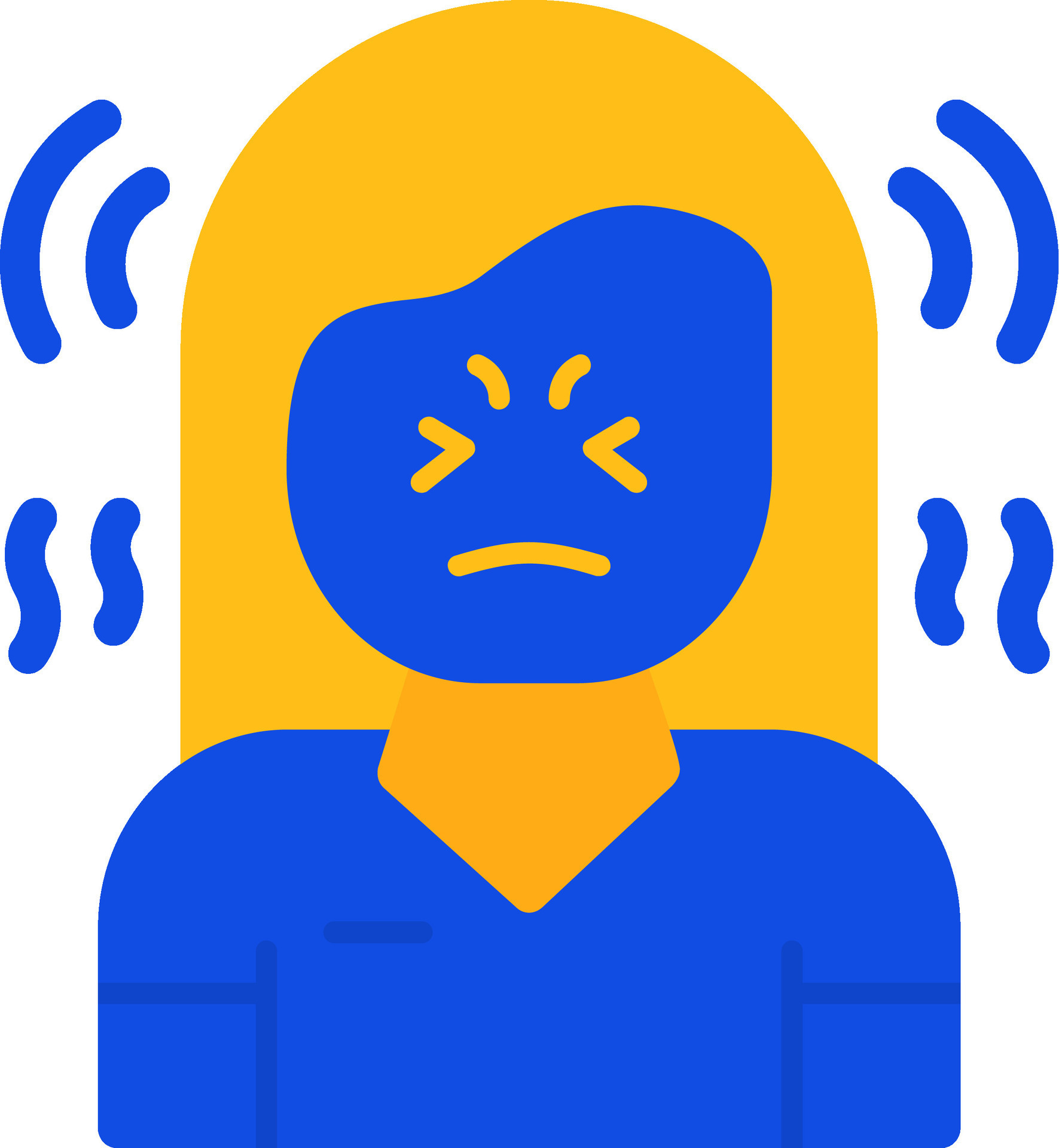 Frustration Flat Two Color Icon 39514664 Vector Art at Vecteezy Frustration Flat Two Color Icon 39514664 Vector Art at Vecteezy