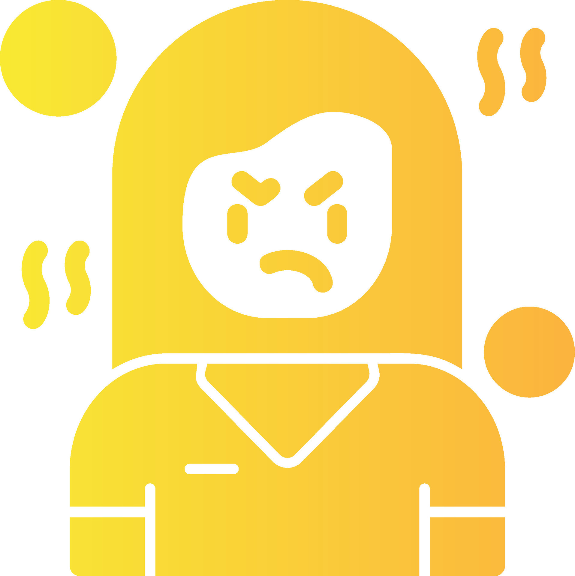 Disapproval Solid Multi Gradient Icon 39515407 Vector Art at Vecteezy