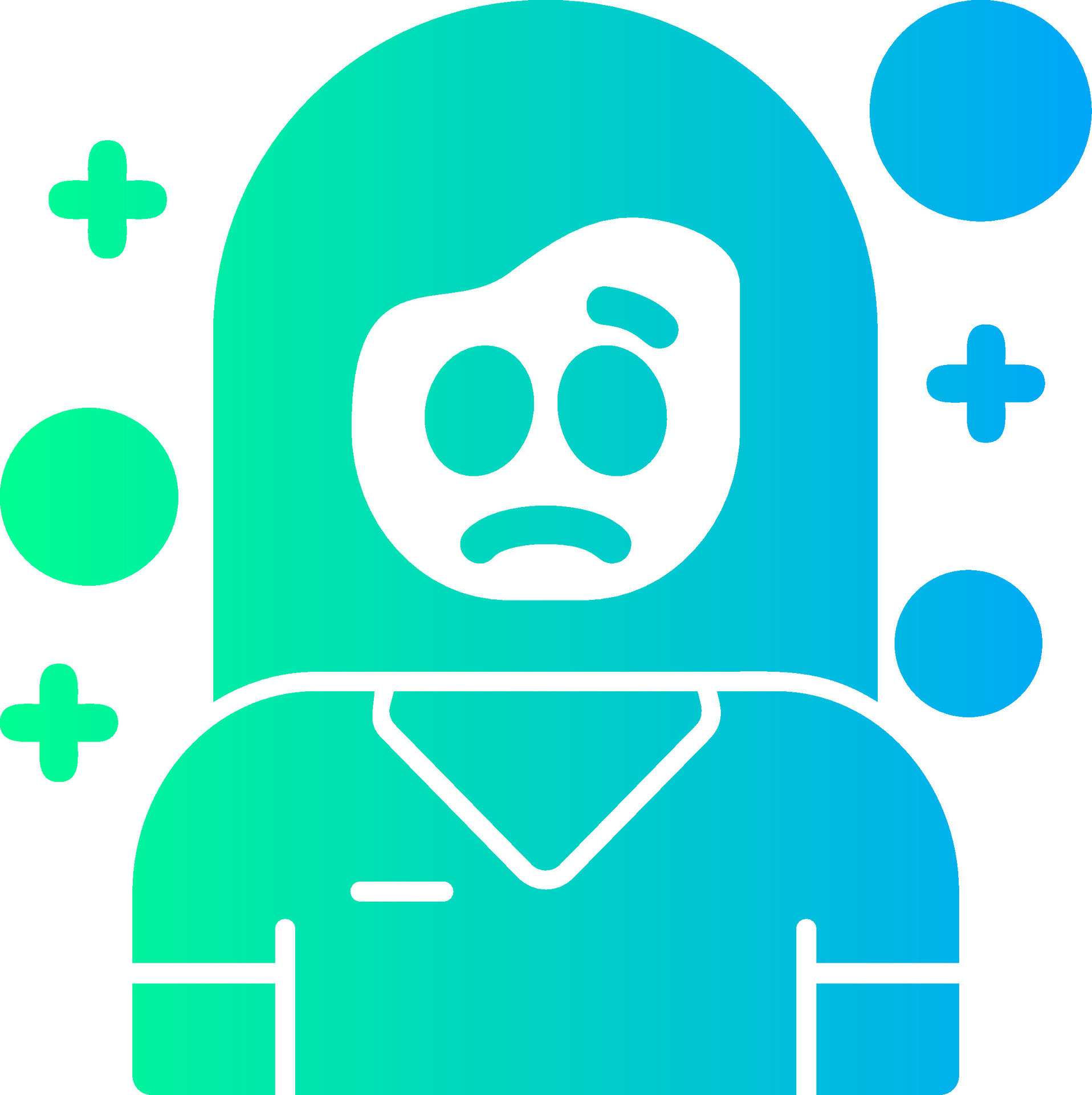 Overwhelm Solid Multi Gradient Icon 39515898 Vector Art at Vecteezy