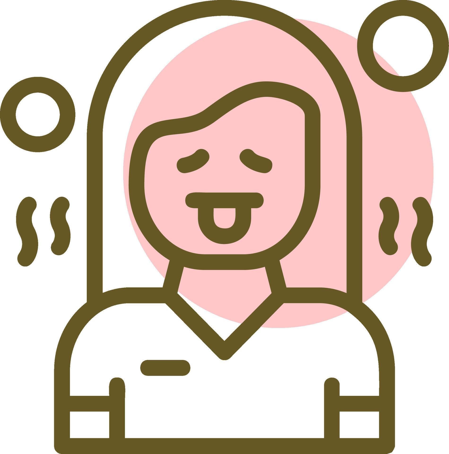 Aversion Linear Circle Icon 39516314 Vector Art at Vecteezy