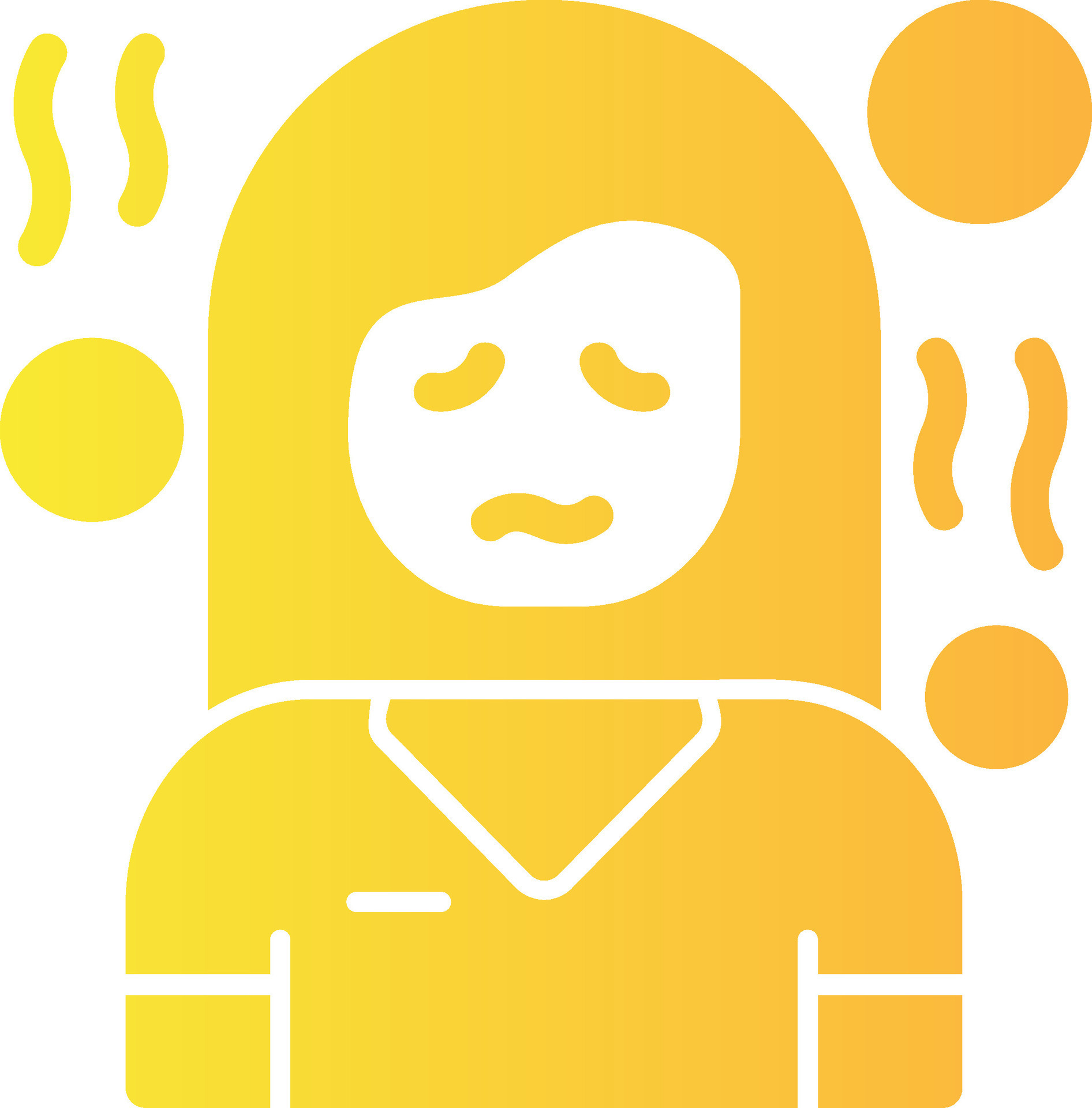 Trepidation Solid Multi Gradient Icon 39516814 Vector Art at Vecteezy