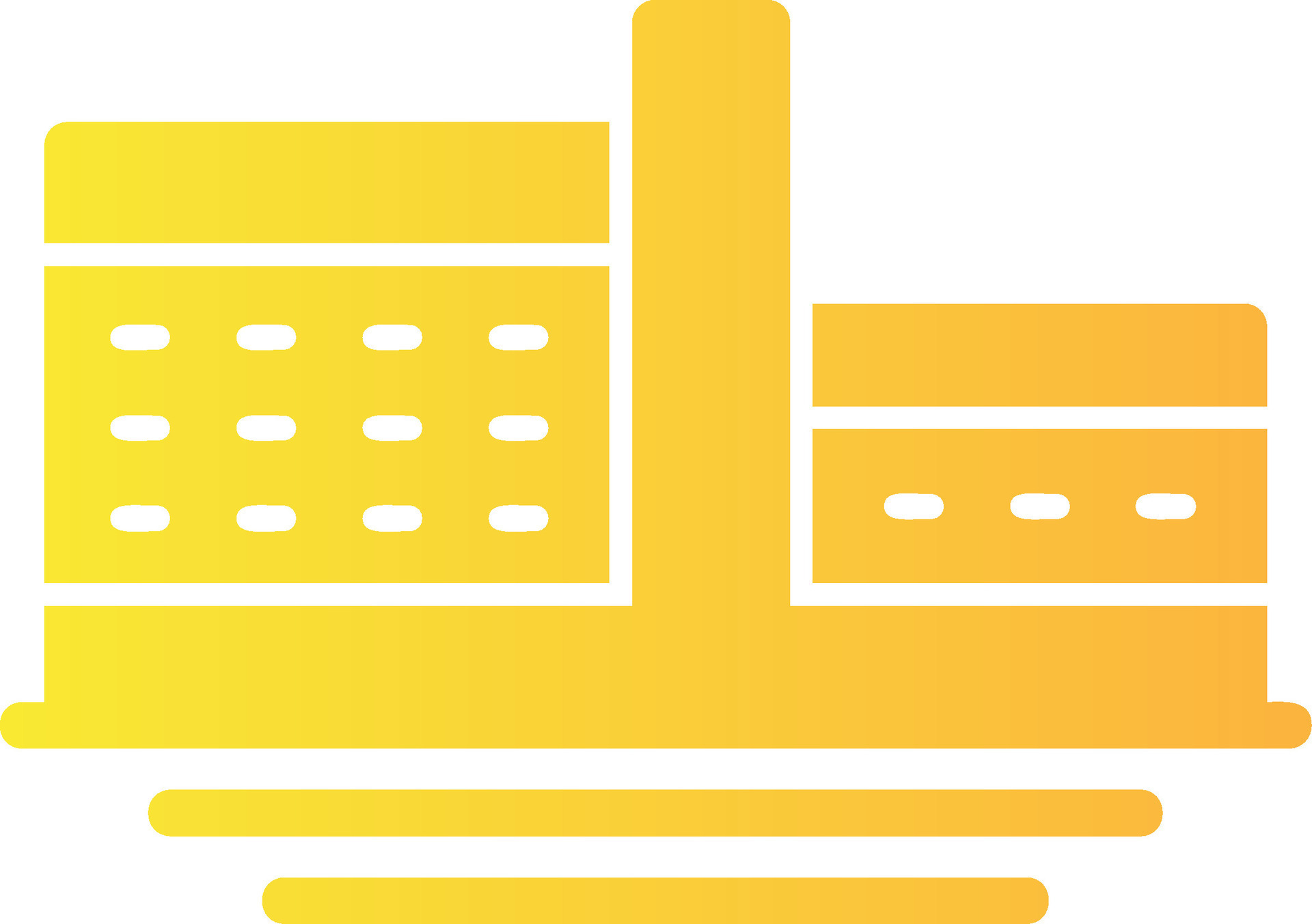 Retaining Wall Solid Multi Gradient Icon 39519127 Vector Art at Vecteezy