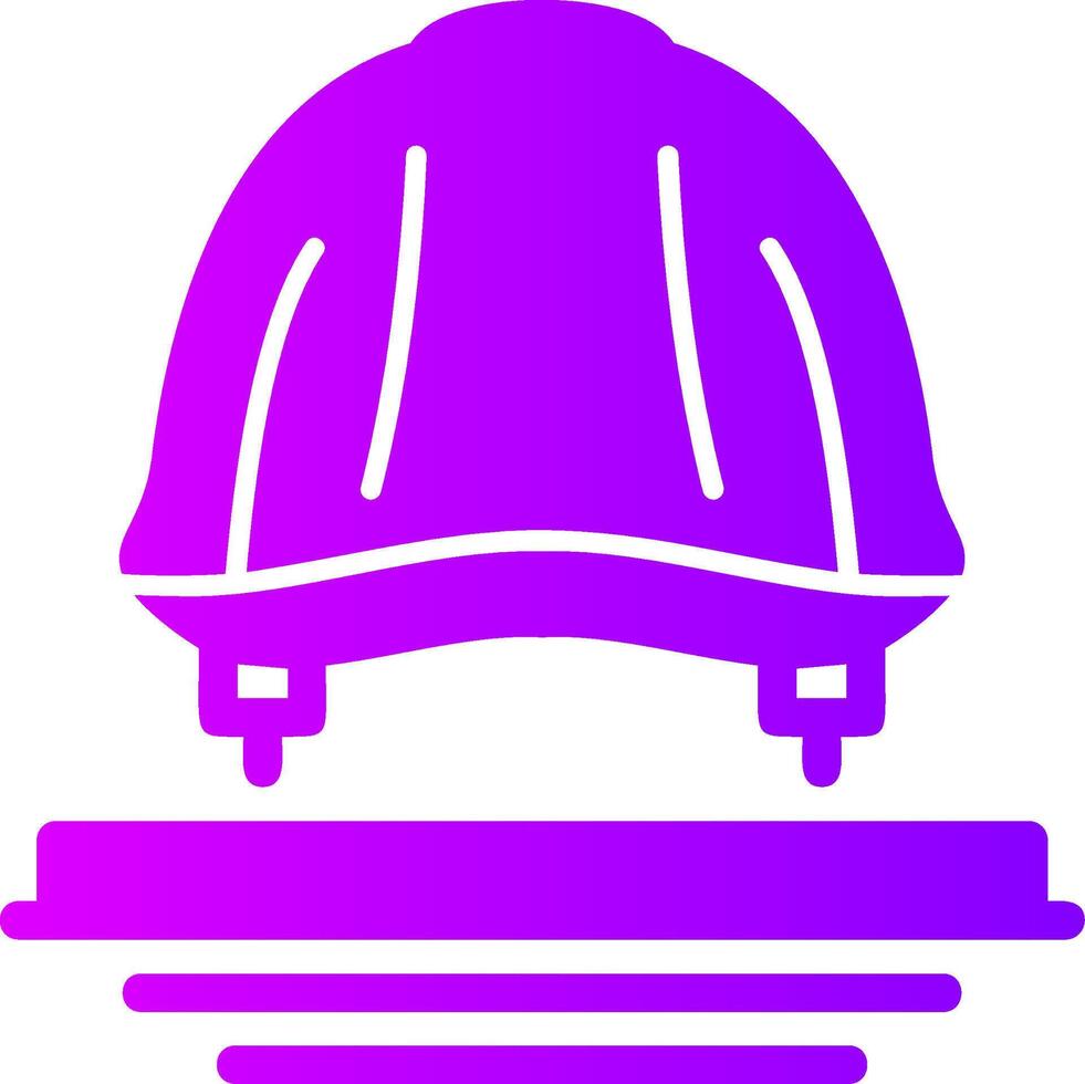 Hard Hat Solid Multi Gradient Icon 39519601 Vector Art at Vecteezy