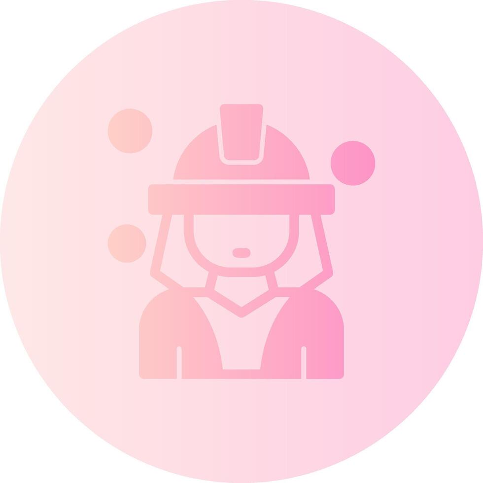 Firefighter Gradient Circle Icon 39521178 Vector Art at Vecteezy