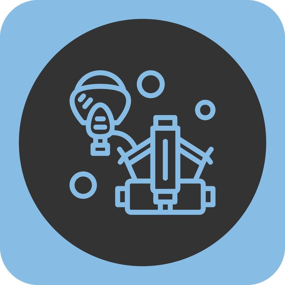 SCBA Linear Round Icon 39521469 Vector Art at Vecteezy