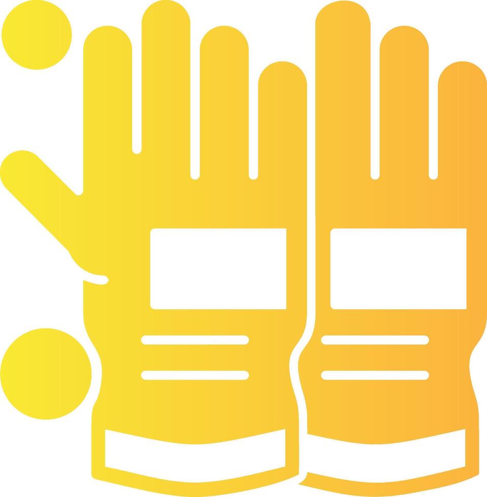 Firefighter Gloves Solid Multi Gradient Icon 39521557 Vector Art at Vecteezy