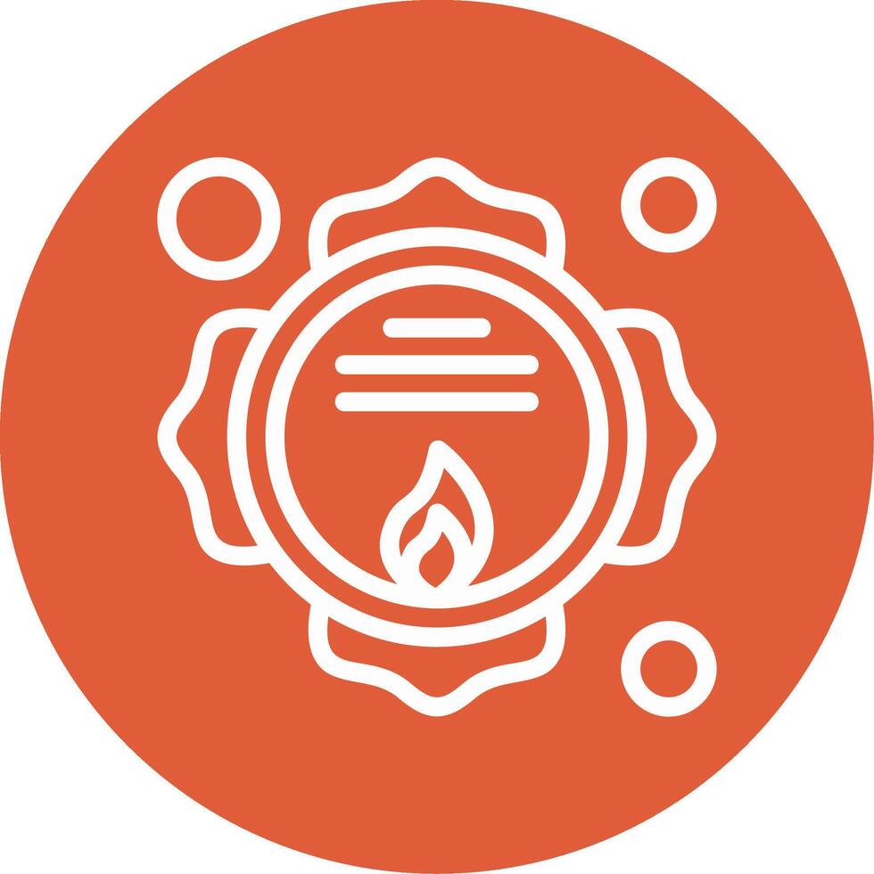 Firefighter Badge Outline Circle Icon 39521807 Vector Art at Vecteezy