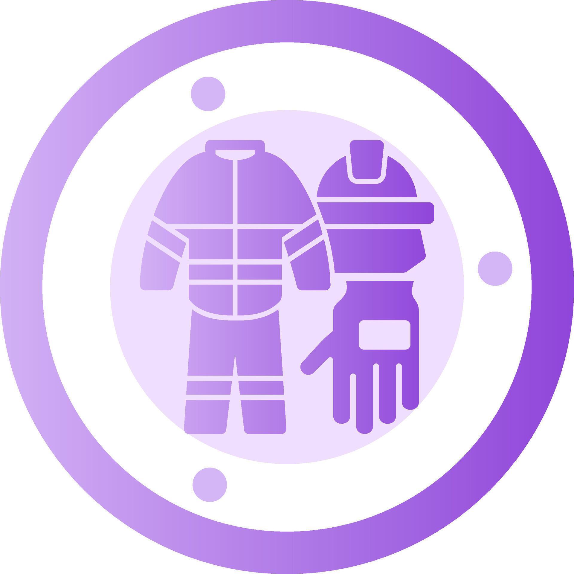 Firefighter Uniform Glyph Gradient Icon 39522489 Vector Art at Vecteezy