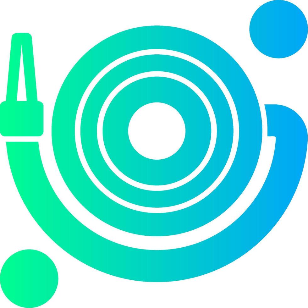 Fire Hose Roll Solid Multi Gradient Icon 39522522 Vector Art at Vecteezy