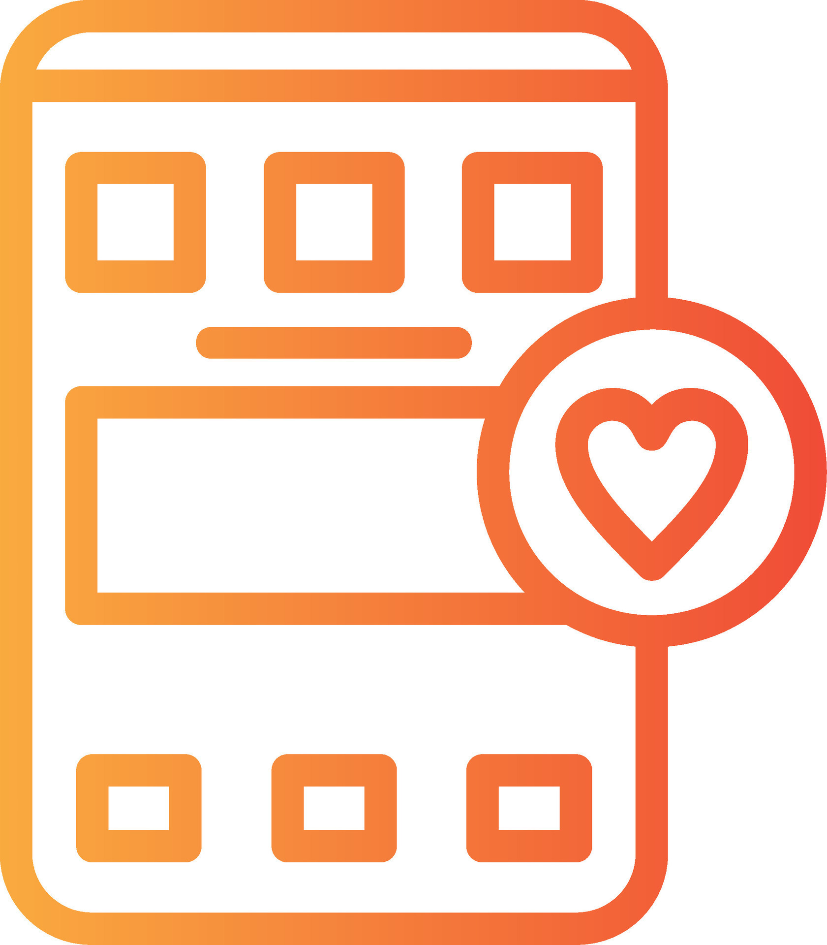 Like Linear Gradient Icon 39527411 Vector Art At Vecteezy