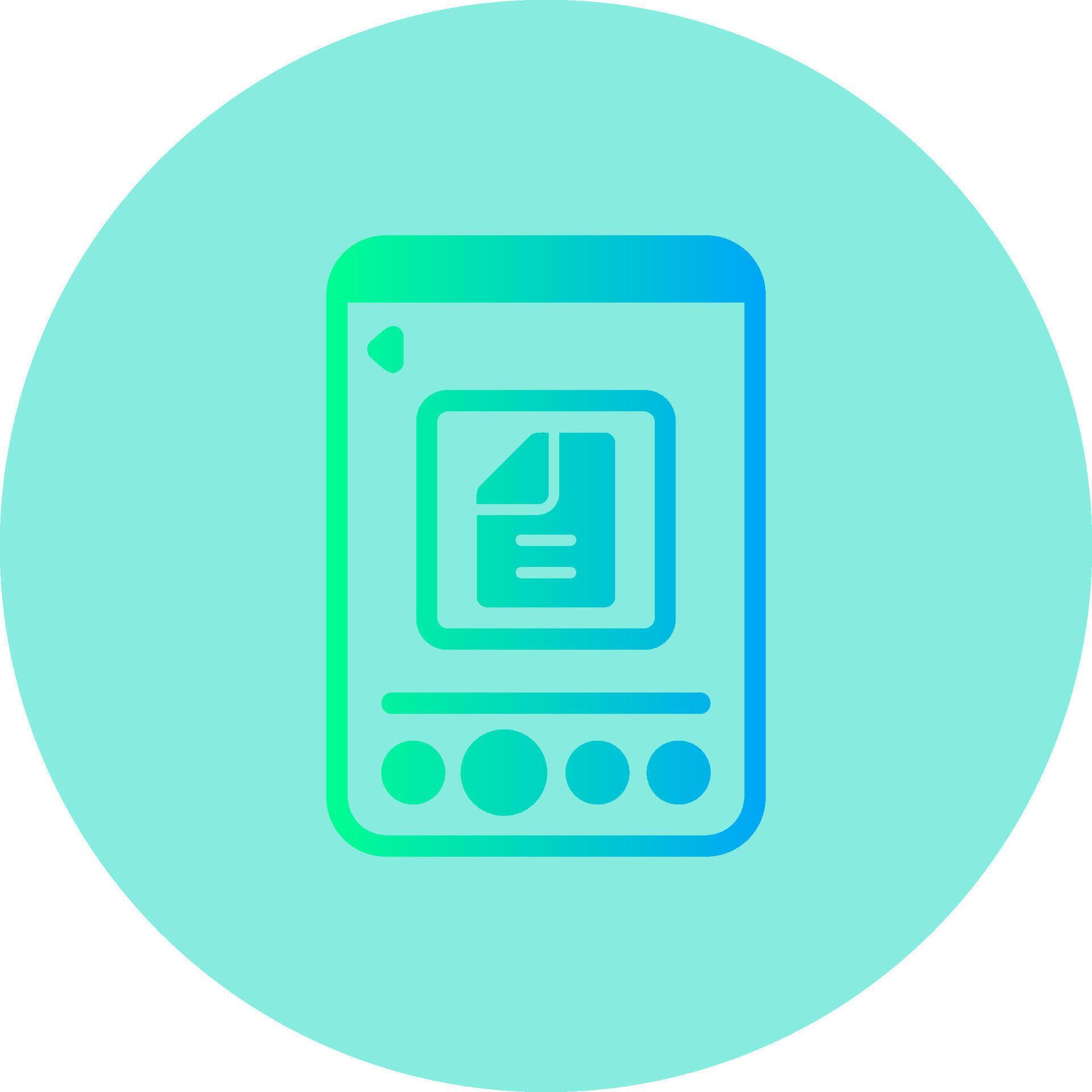 Document Gradient Circle Icon 39528656 Vector Art at Vecteezy