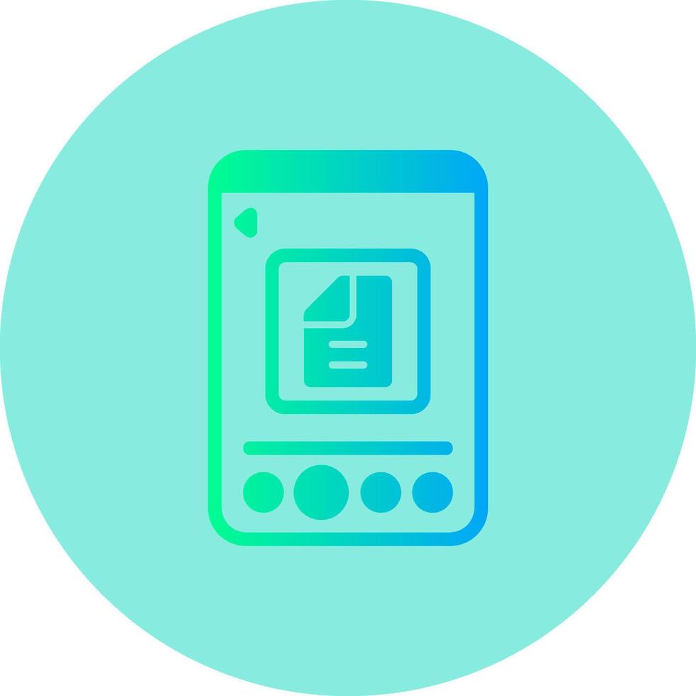 Document Gradient Circle Icon 39528656 Vector Art at Vecteezy