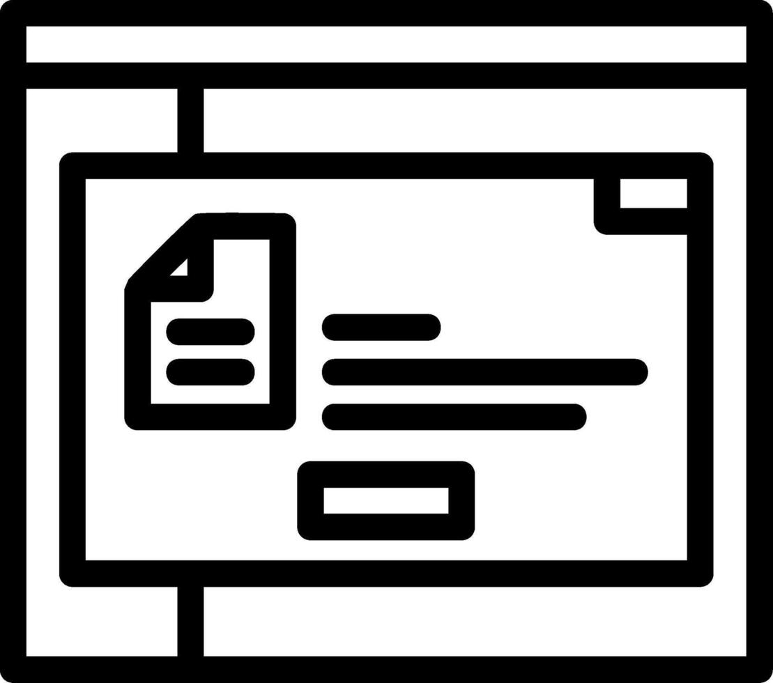 File Line Icon 39528716 Vector Art at Vecteezy