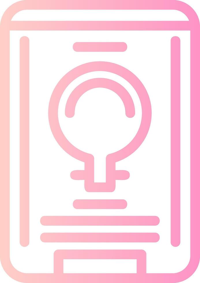 Lightbulb Linear Gradient Icon 39529213 Vector Art at Vecteezy