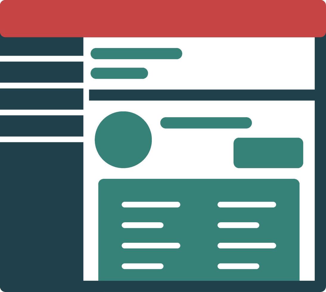 View Glyph Two Color Icon 39529370 Vector Art at Vecteezy