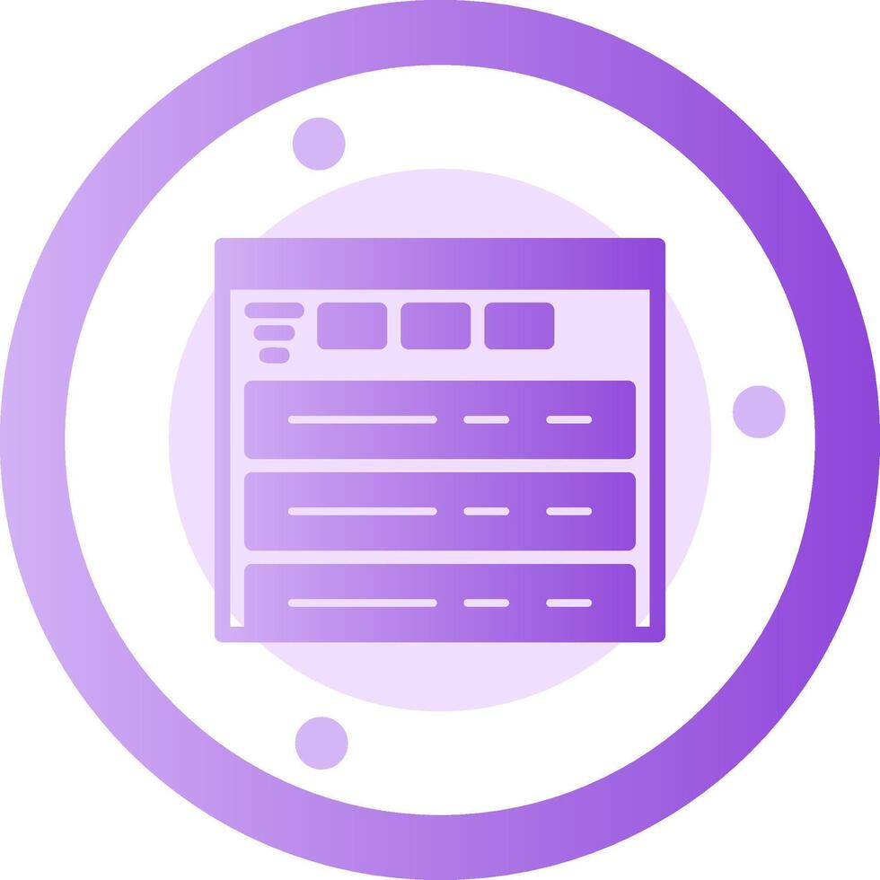 Filter Glyph Gradient Icon 39529401 Vector Art at Vecteezy