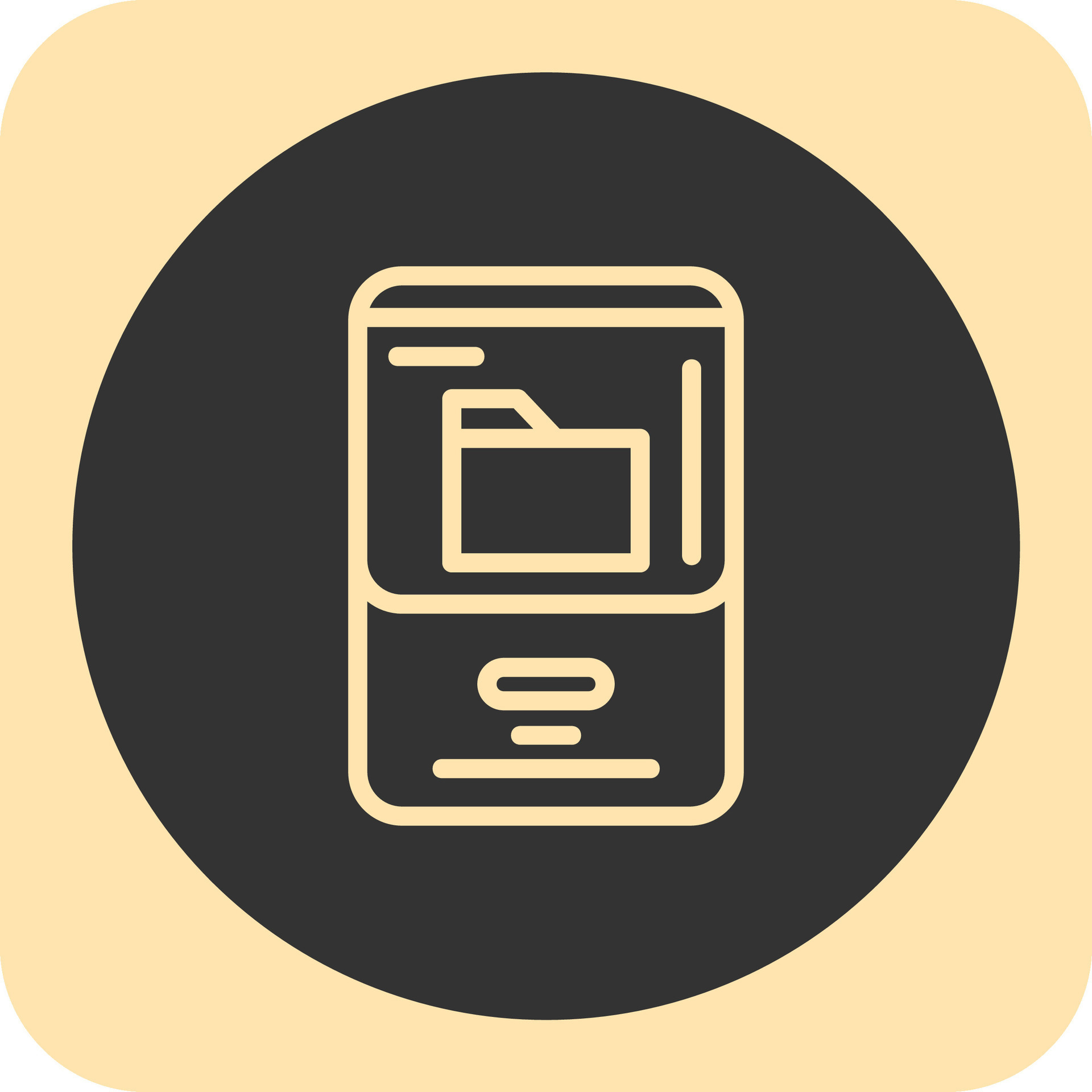Folder Linear Round Icon 39529742 Vector Art at Vecteezy Folder Linear Round Icon 39529742 Vector Art at Vecteezy
