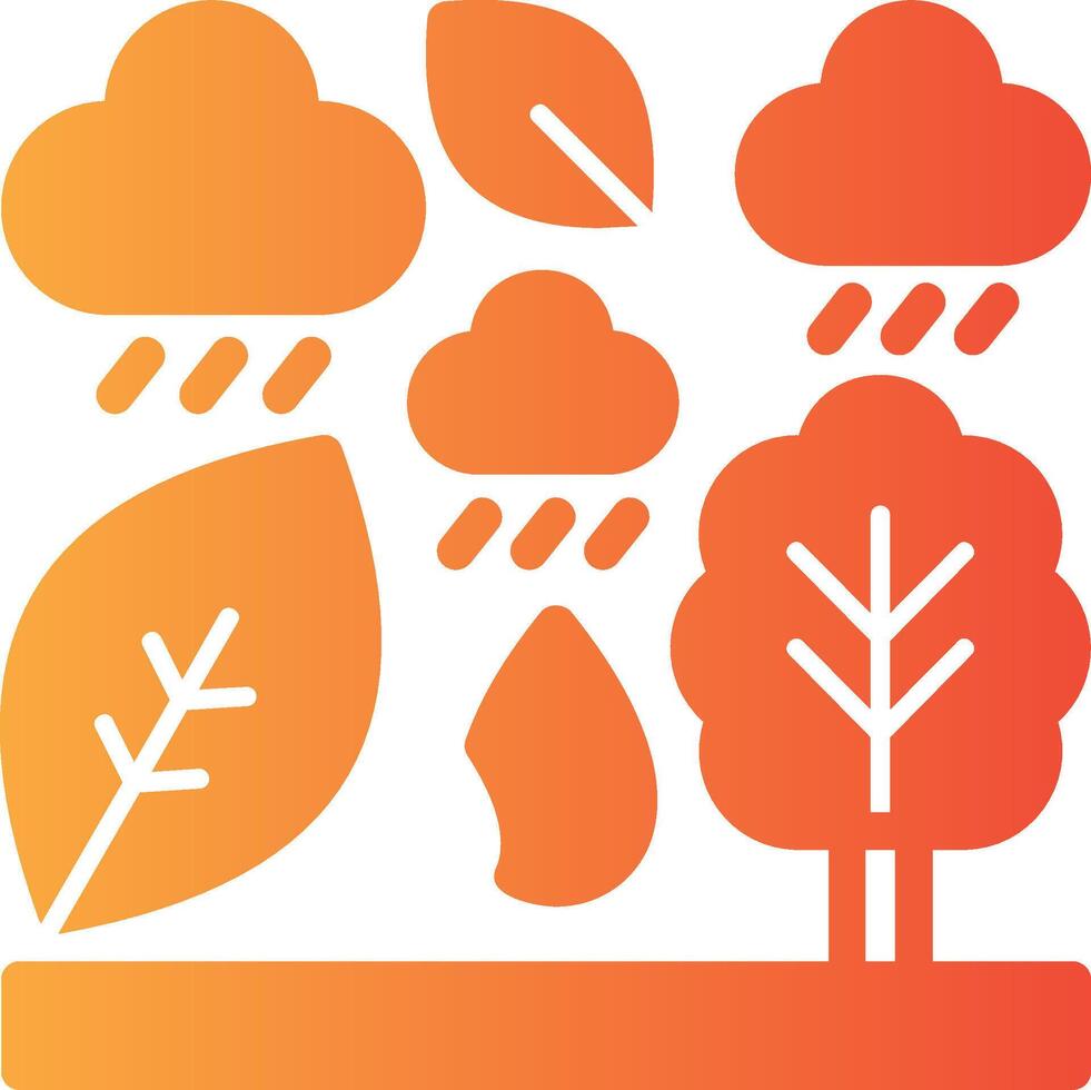 Raindrop Solid Multi Gradient Icon 39533499 Vector Art at Vecteezy