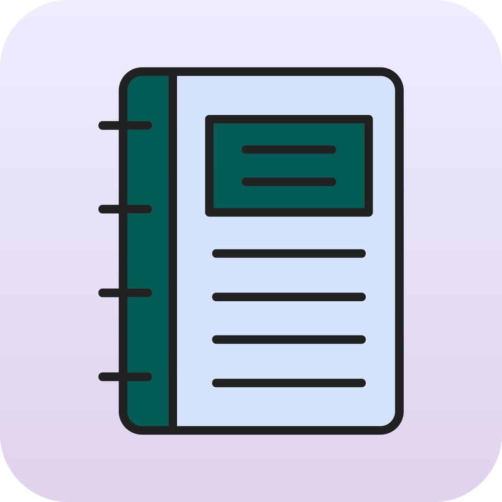 Notebook Vector Icon 39541074 Vector Art at Vecteezy