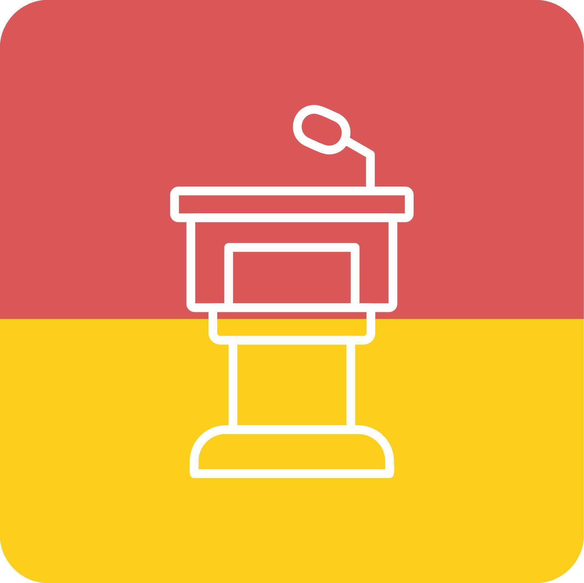 Podium Vector Icon 39555720 Vector Art At Vecteezy