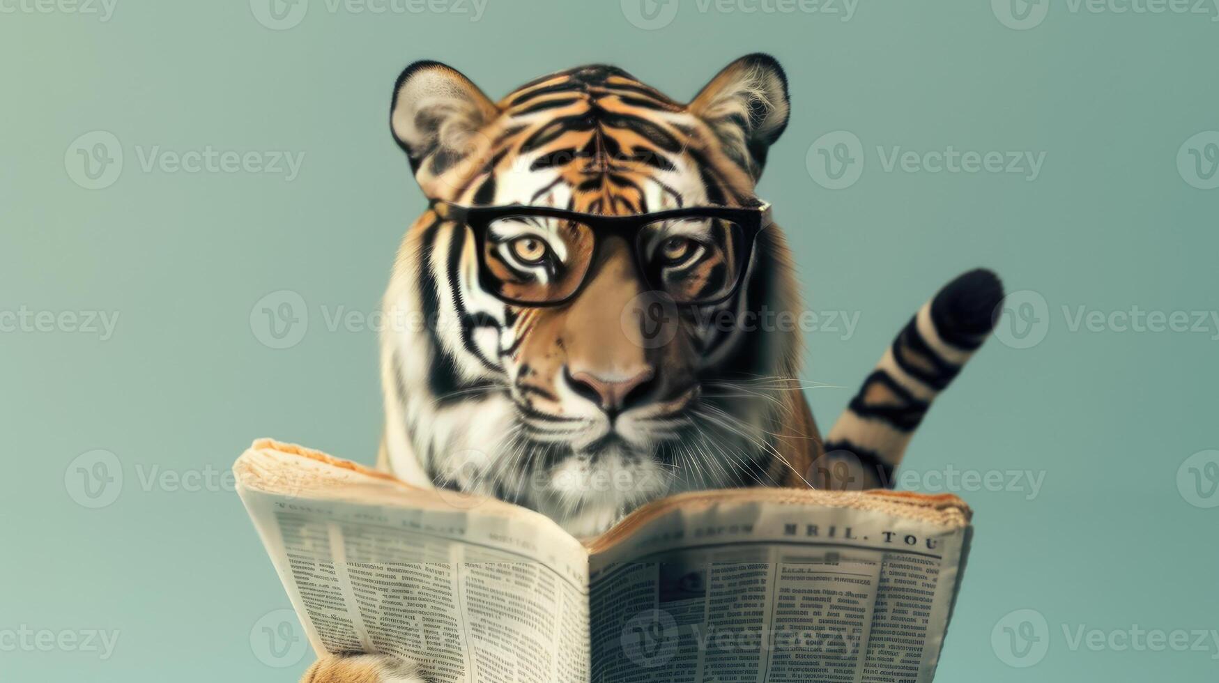 Tiger Reading Stock Photos, Images and Backgrounds for Free Download