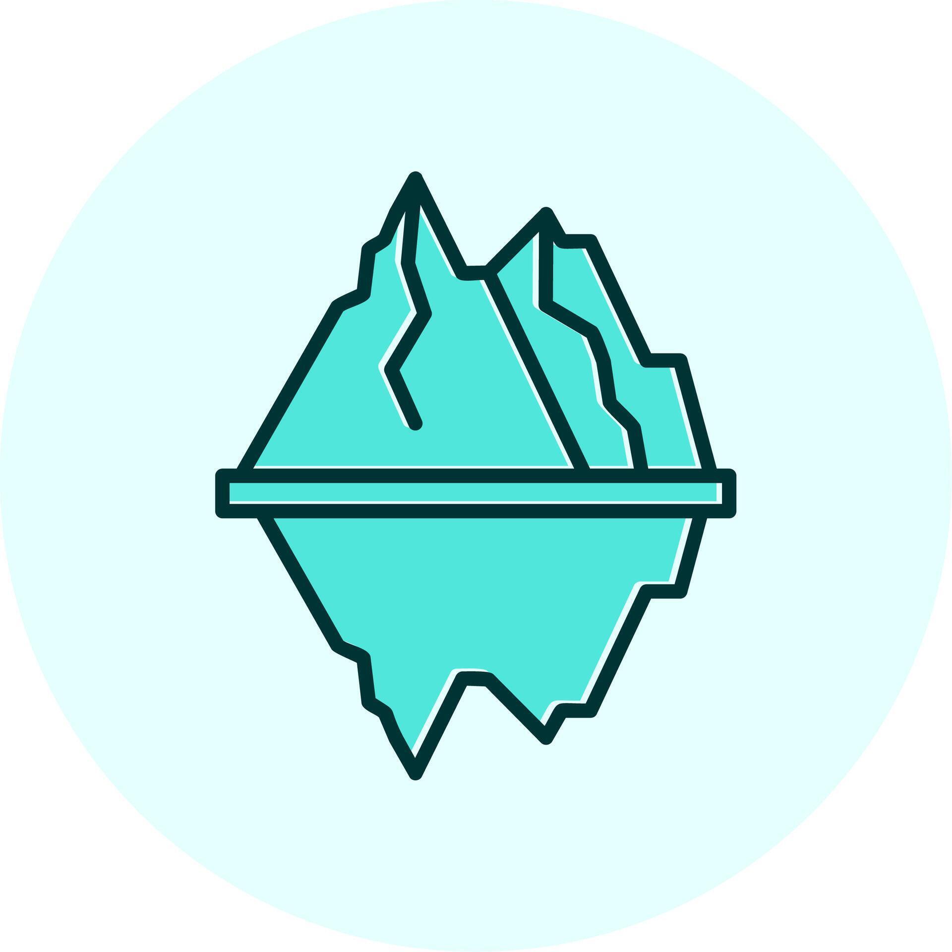 Iceberg Vector Icon 39569973 Vector Art at Vecteezy
