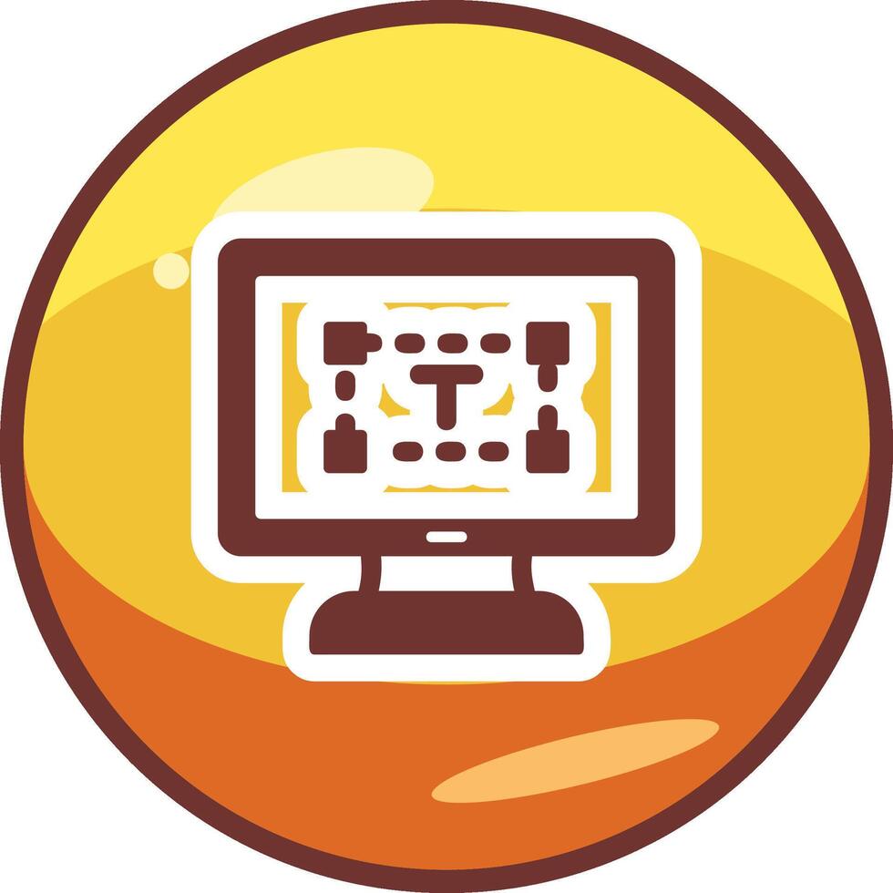 computadora texto editor vector icono 39575767 Vector en Vecteezy