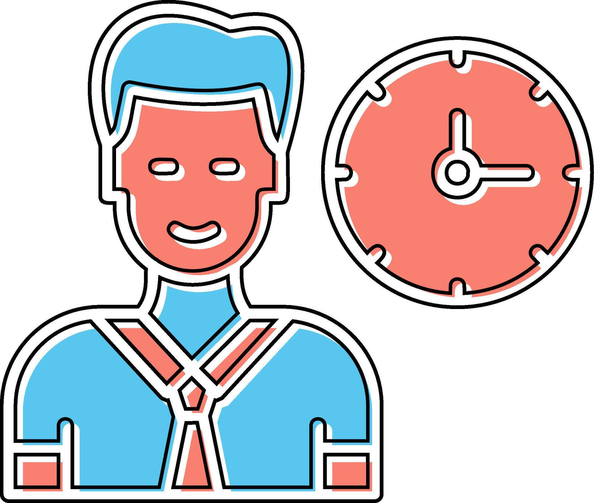 Work Time Vector Icon 39577331 Vector Art at Vecteezy