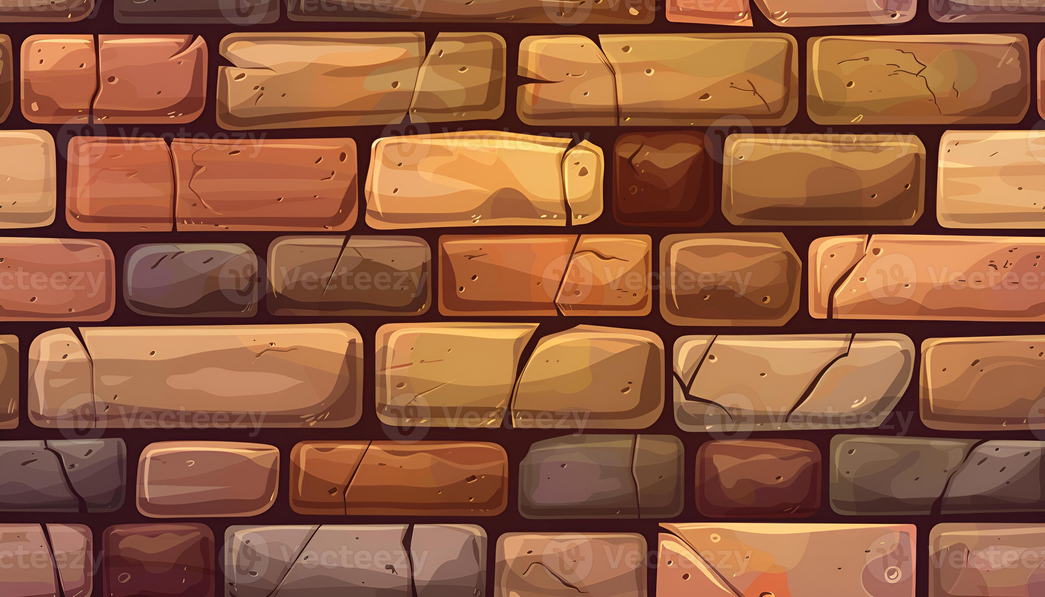 AI generated brick wall texture for background illustration 39578613 ...