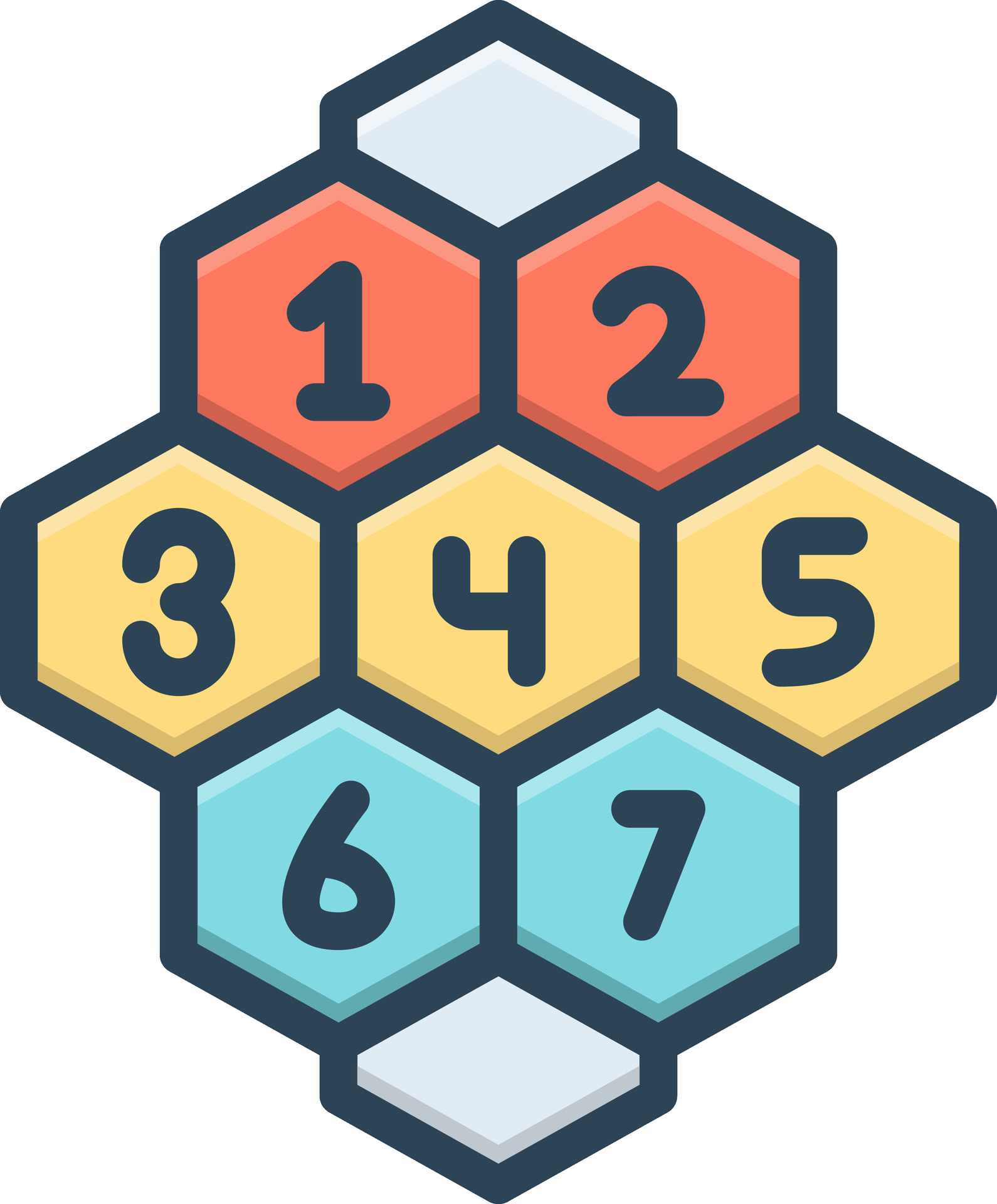 Vector black icon for numbers 39608494 Vector Art at Vecteezy