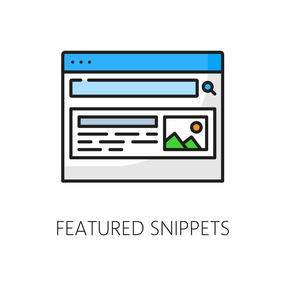 Featured snippets, SERP search engine result page 39614977 Vector Art ... Featured snippets, SERP search engine result page 39614977 Vector Art ...