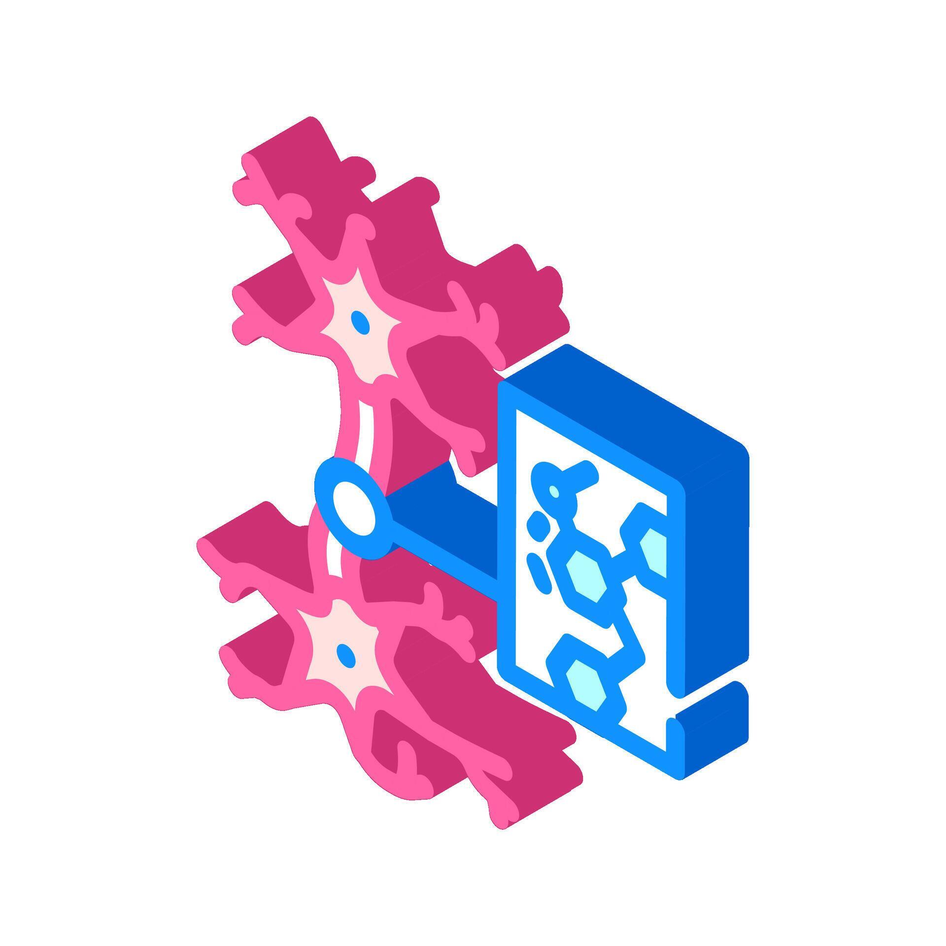 neurochemistry neuroscience neurology isometric icon vector ... neurochemistry neuroscience neurology isometric icon vector ...