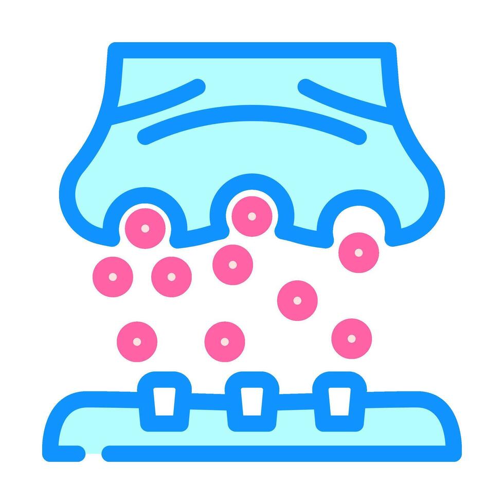 neurotransmitters neuroscience neurology color icon vector illustration ... neurotransmitters neuroscience neurology color icon vector illustration ...
