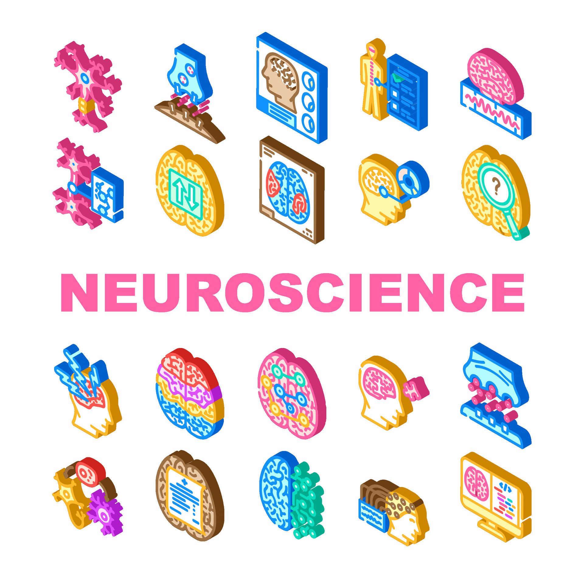 neuroscience brain doctor medical icons set vector 39618341 Vector Art ... neuroscience brain doctor medical icons set vector 39618341 Vector Art ...
