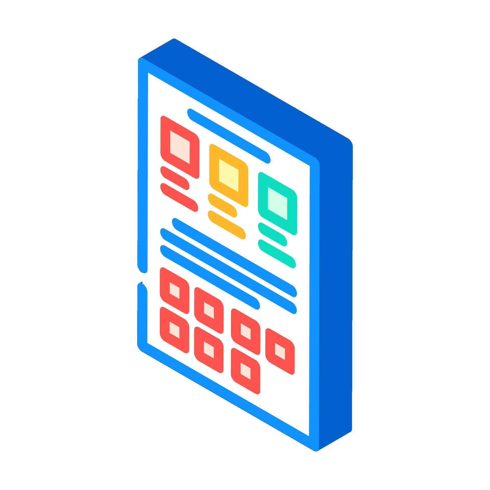 style guide ux ui design isometric icon vector illustration 39618505 Vector Art at Vecteezy