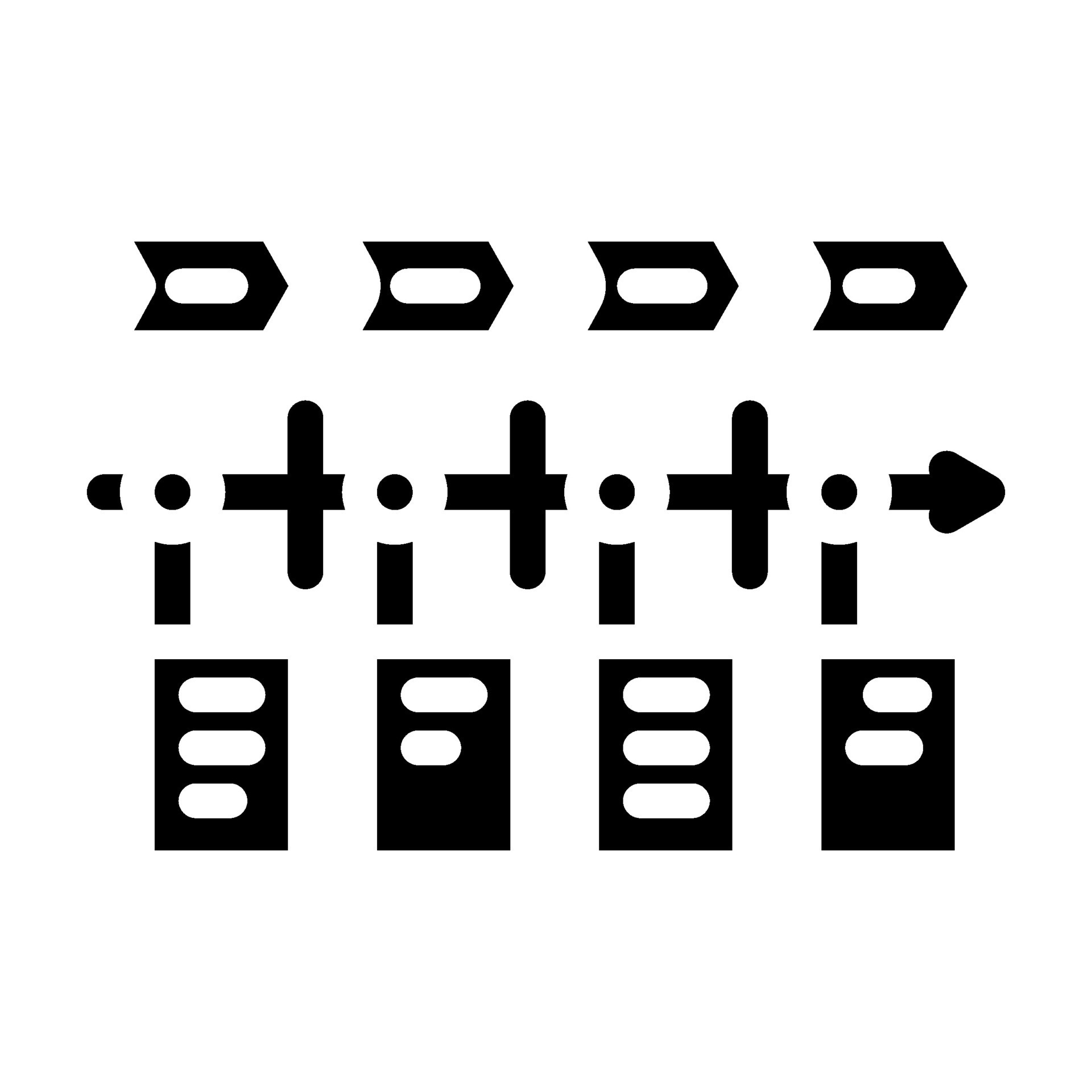 user journey map ux ui design glyph icon vector illustration 39618525 Vector Art at Vecteezy