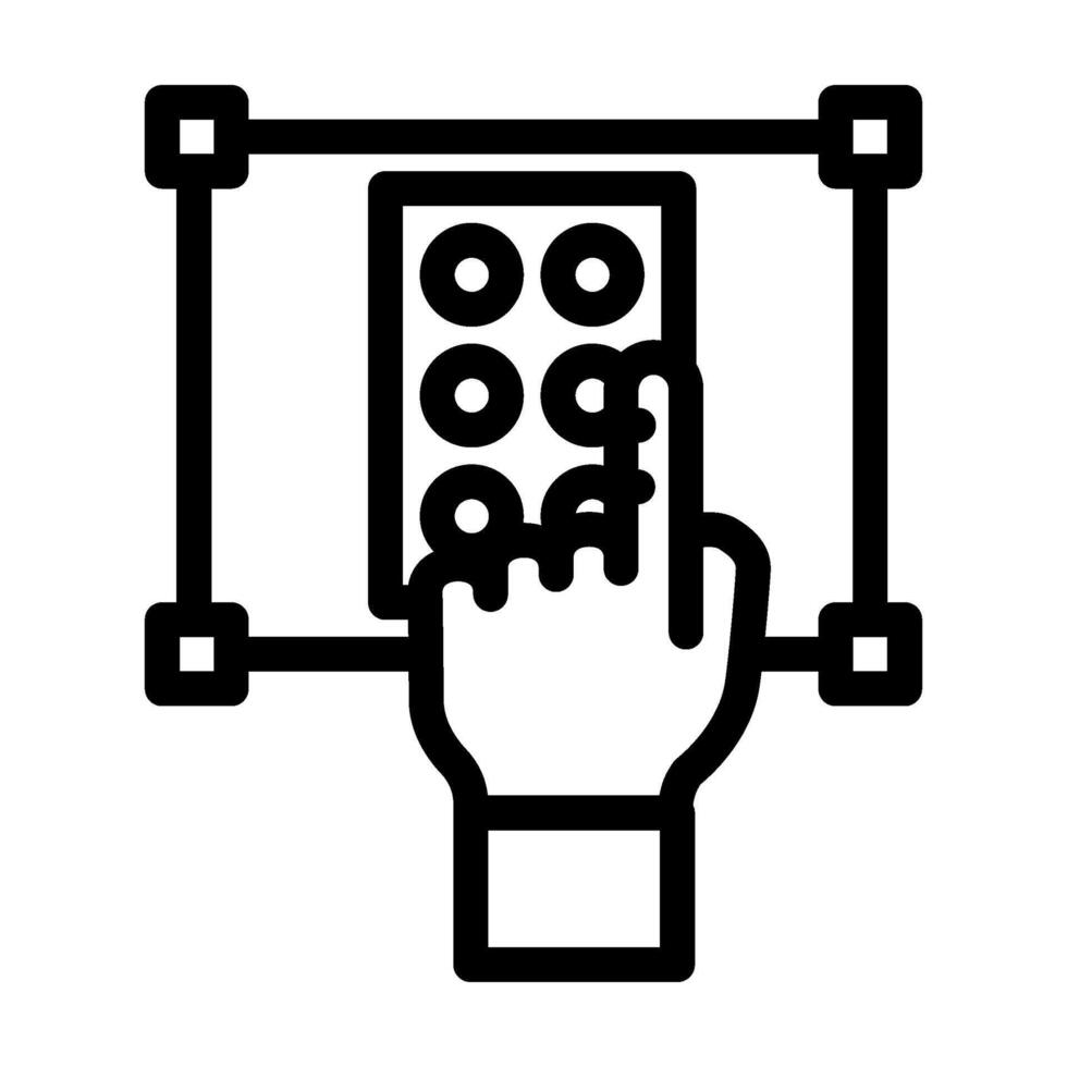 accessibility ux ui design line icon vector illustration 39618540 ...