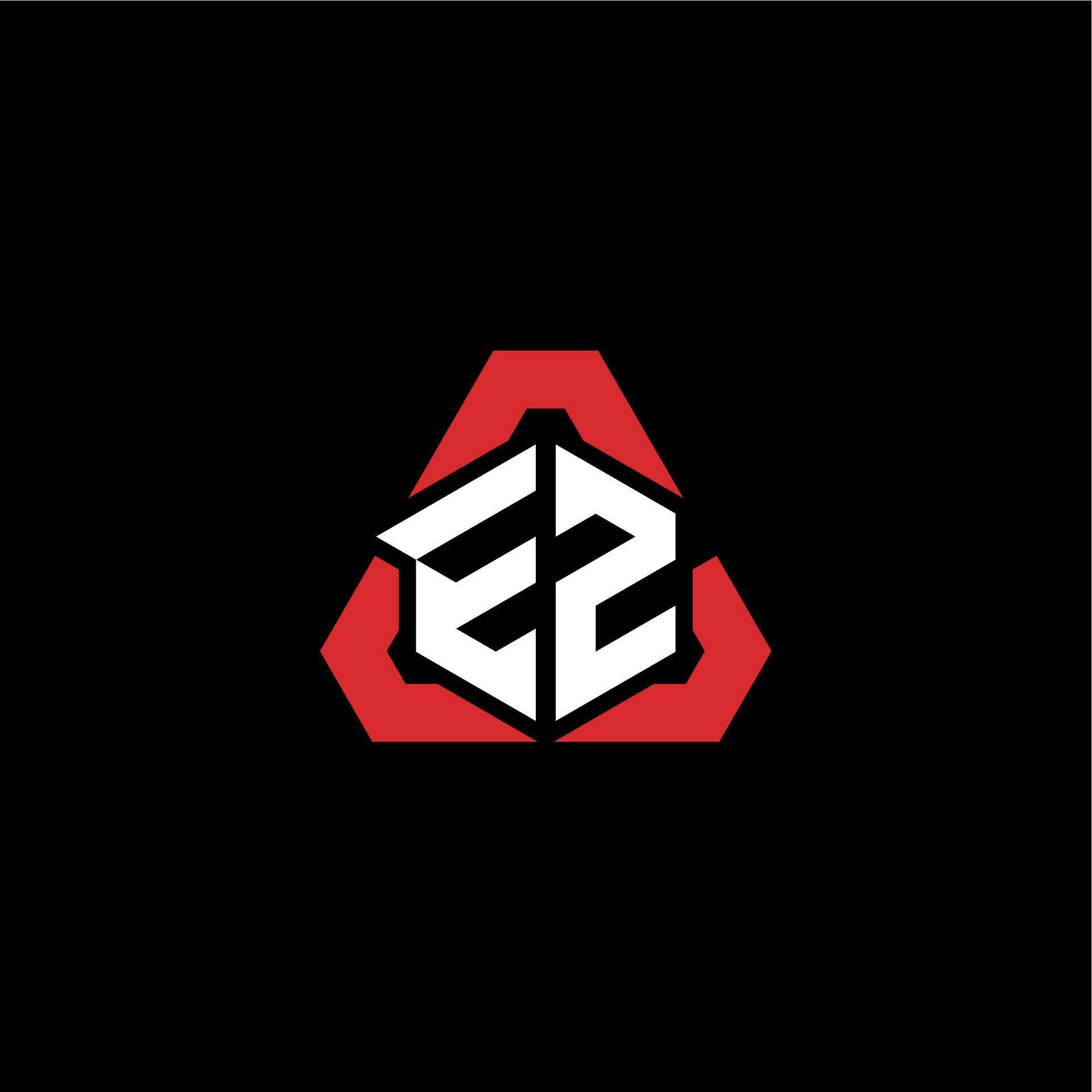 EZ initial logo esport team concept ideas 39619597 Vector Art at Vecteezy