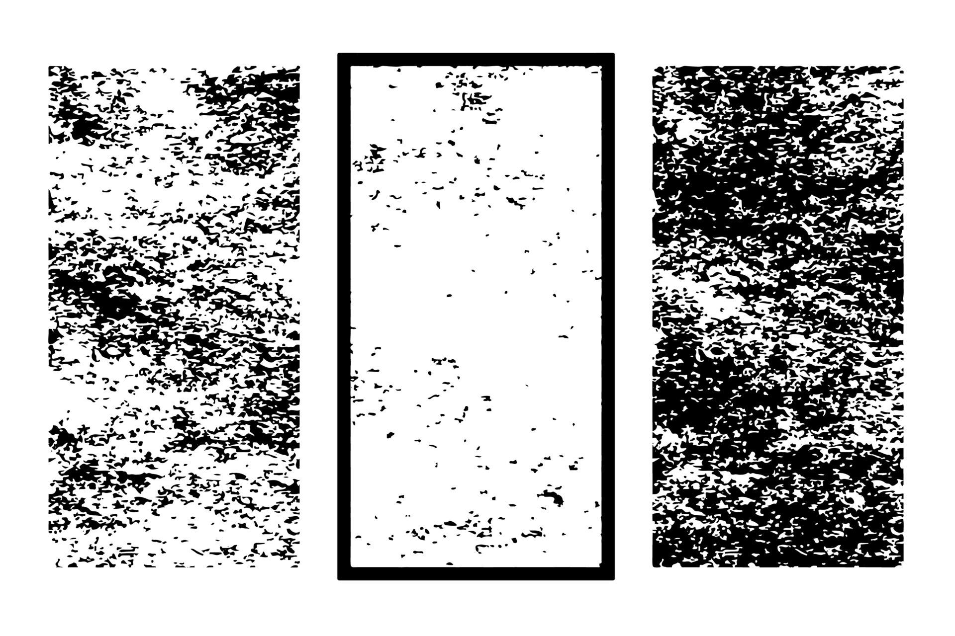 Set abstracts grunge painted scratched texture. 39640759 Vector Art at ...