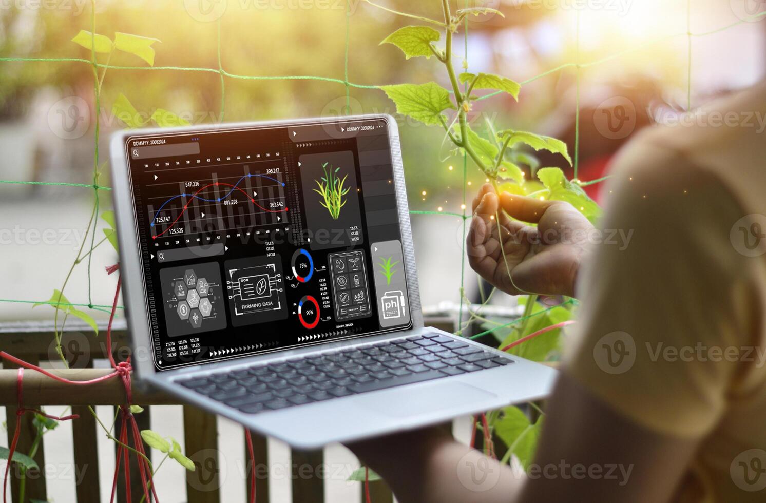 Concepts Of Using Ai And Smart Farming Increasing Productivity And