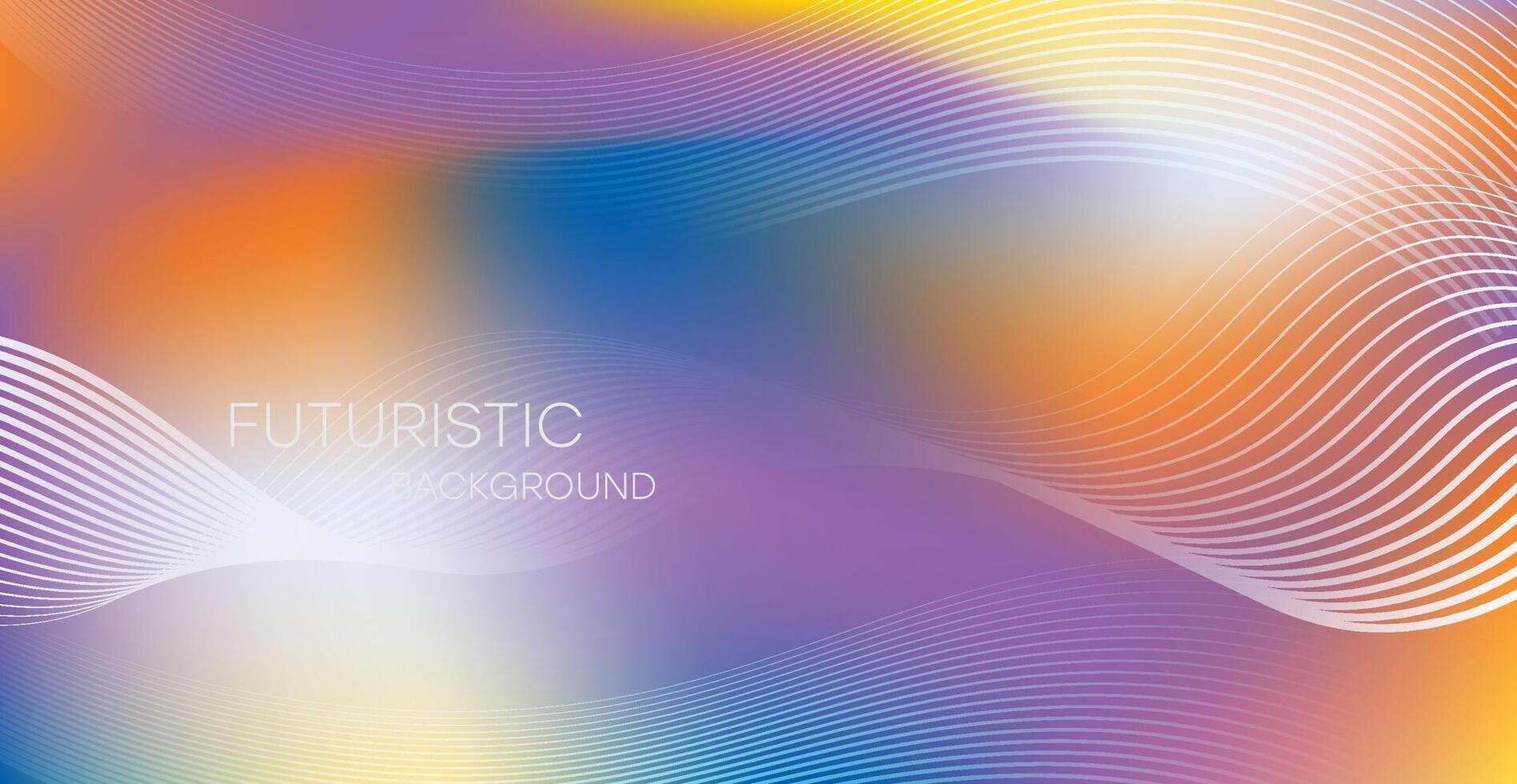 Gradient abstract background with dynamic wave effect. 39642866 Vector ...