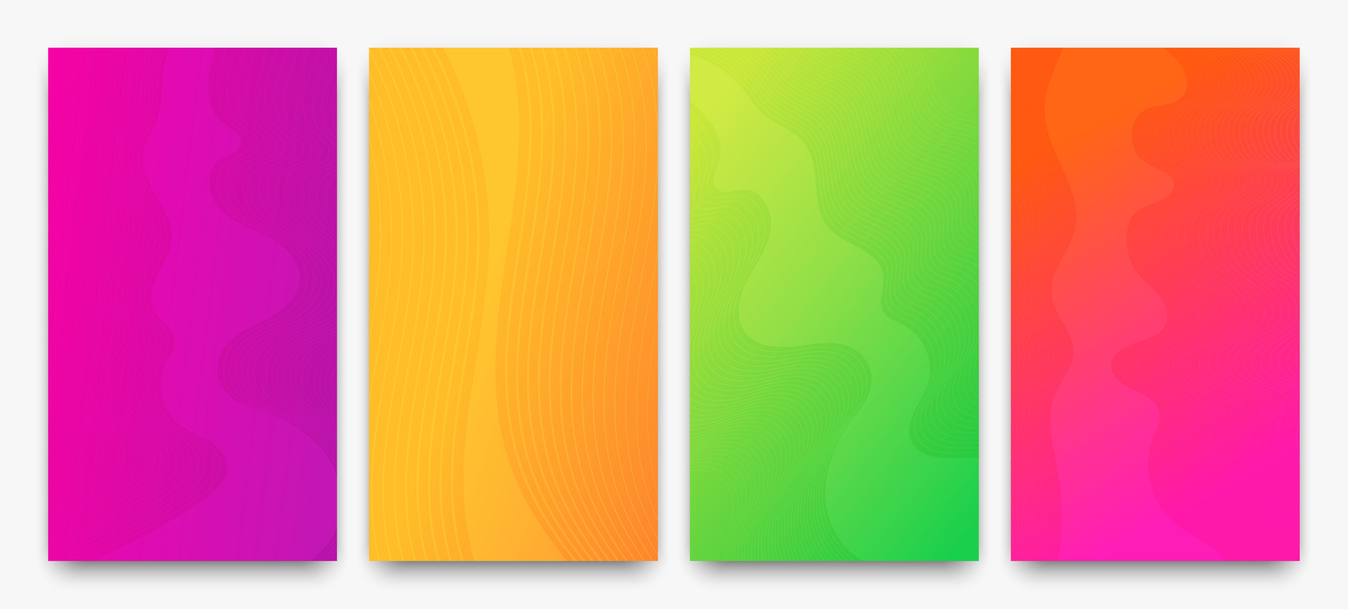 Modern Colorful Gradient Background With Lines 39648174 Vector Art At