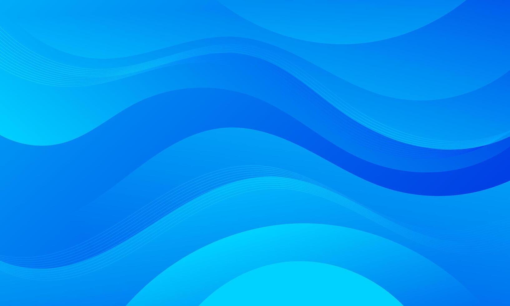Abstract Blue Background With Wavy Shapes Flowing And Curvy Shapes This Asset Is Suitable For