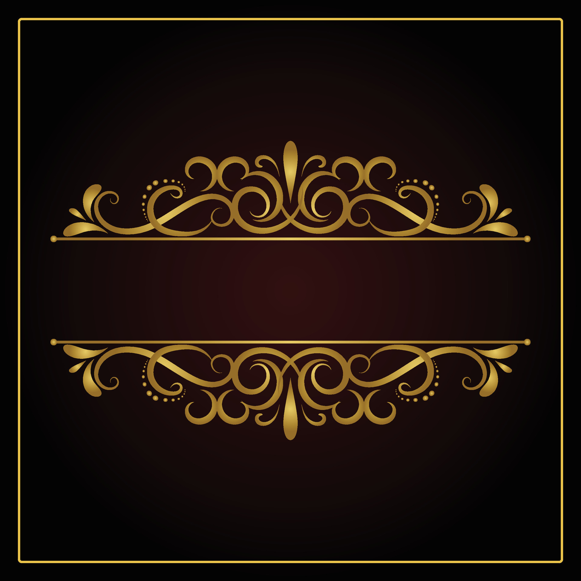 Luxury floral vintage title frame swirl for text border transparent ... Luxury floral vintage title frame swirl for text border transparent ...