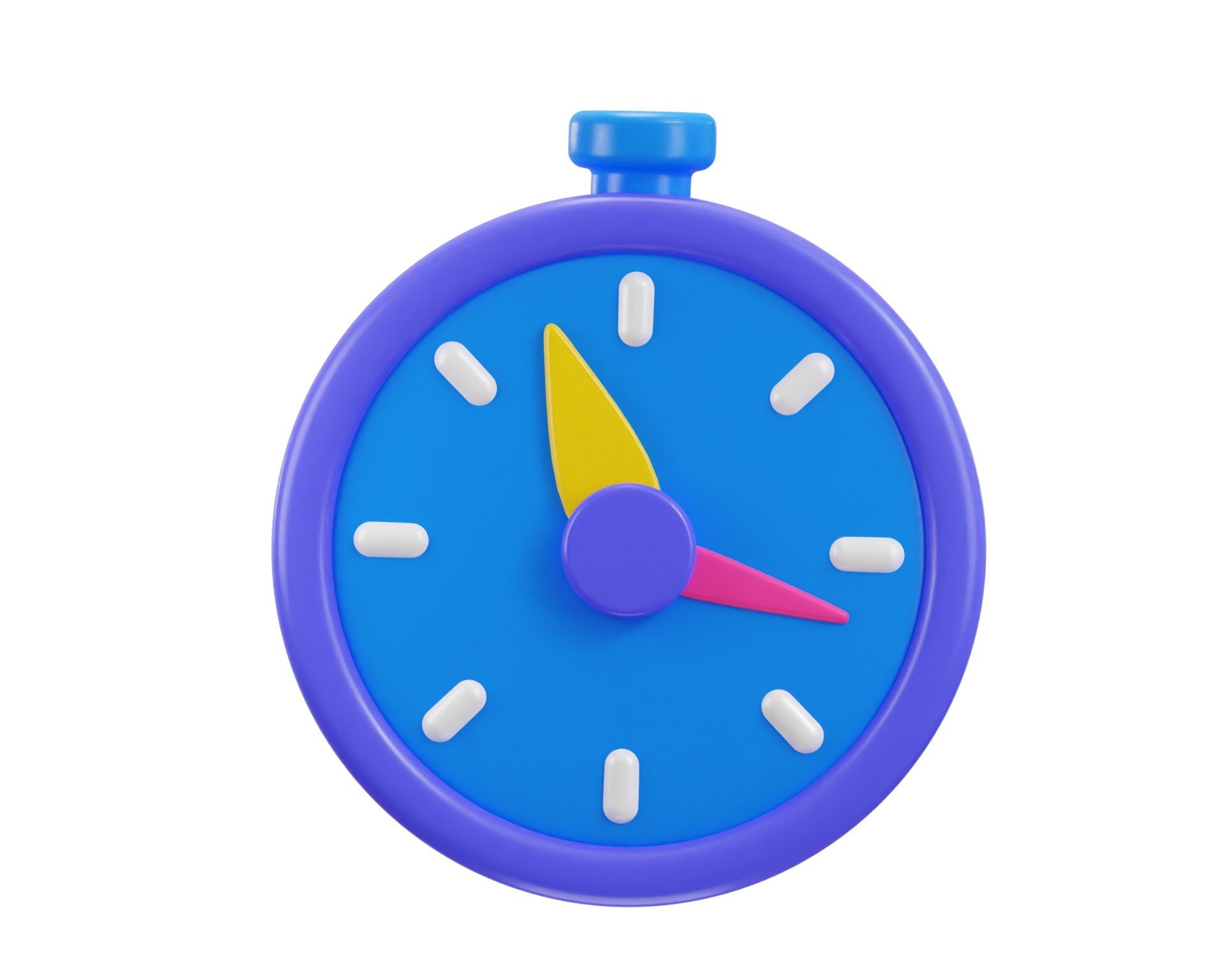 Stopwatch Timer Icon 3d Rendering Illustration 39660958 Png